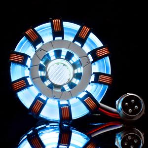 Jual MK2 Acrylic Tony ARC Reactor Model DIY Kit USB Chest Lamp Movie ...