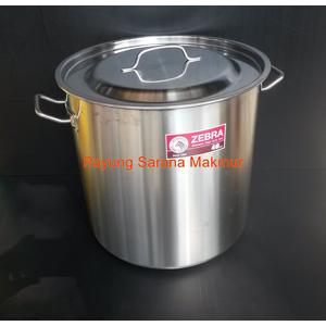 Jual Stock Pot Zebra 40 cm / Panci Masak Zebra 40cm / Panci 50 Liter ...