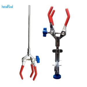 Jual 2x Lab Clamp 3 Prong Finger Style Laboratory 360°Swivel Type ...
