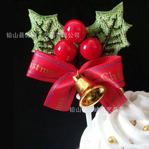 Jual Best Seller Ctcl Cake Topper Hiasan Kue Natal Christmas Ceri Bell ...