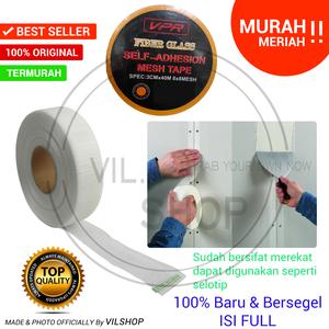 Jual FIBERMESH TAPE KASA GYPSUM LAKBAN GYPSUM KASA LEM SERAT FIBER ...