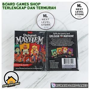 Jual Dungeon Mayhem Basic & Expansion Card Game Board Games Ready Stock ...
