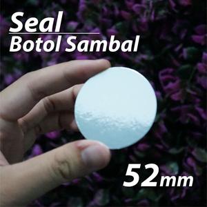 Jual Seal Botol Sambal 52 mm - Isi 20 pcs - Segel Aluminium Foil ...