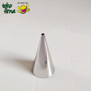 Jual Spuit 2 Decorating Tip - Bulat - Round - Writing Tip - no. 2 ...