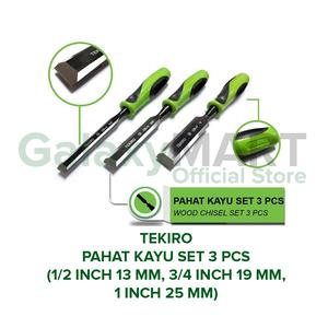 Jual TEKIRO WOOD CHISEL / PAHAT KAYU SET 3 PCS - Jakarta Barat ...