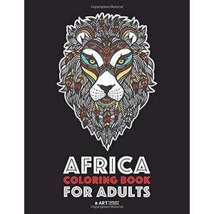 Jual Africa Coloring Book For Adults: Artwork Inspired by African ...