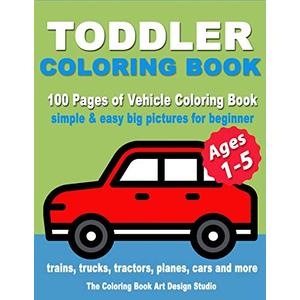 Jual Toddler Coloring Book: Coloring Books for Toddlers: Simple & Easy ...