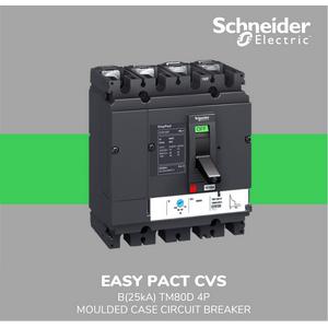 Promo Schneider Compact CVS100B Mccb 80A 4P 25Ka - LV510316 Cicil 0% 3x - Jakarta Pusat - Smart ...