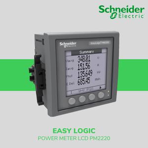Promo Schneider EasyLogic Power Meter 2220 LCD - METSEPM2220 Cicil 0% ...