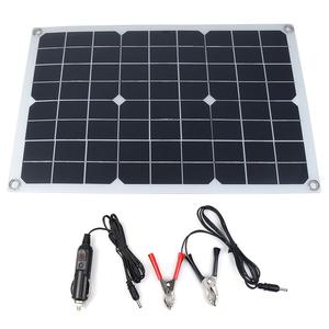 Jual Benar 20W Panel Surya 12V / 5V DC USB Solar Power Panel 4 - Kota ...