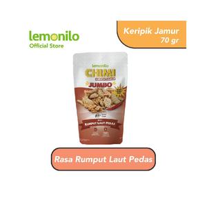 Jual Lemonilo Chimi Chips Alami Keripik Jamur Rasa Rumput Laut Pedas ...