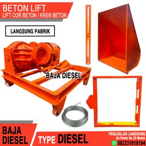 Jual Beton Lift COMMANDO 30M/ Lift Cor Beton / Kren Beton - Kota Medan ...