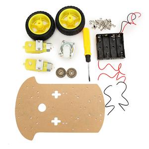 Jual 2WD Smart Robot Chassis Car Kit with Speed Encoder Support ...