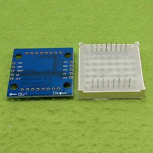 Jual Set Modul Aktris Led Dot Matrix Max 7219 Display Untuk Arduino D 3 ...