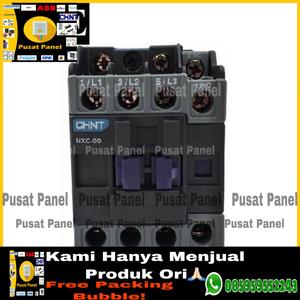 Jual Kontaktor Contactor Chint NXC-09 4kW 3P 220V 1NO 1NC - Jakarta Pusat - Pusat Panel | Tokopedia