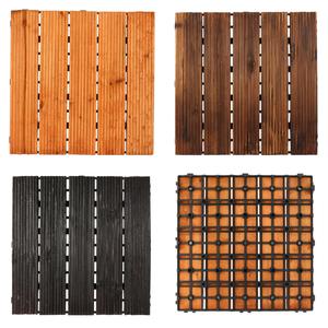 Jual 30x30cm DIY Kayu Patio Interlocking Lantai Decking Tile - Jakarta ...