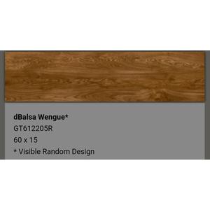 Jual Roman Granit 60x15 dBalsa Wengue GT612205R KW1 - Kab. Tangerang ...