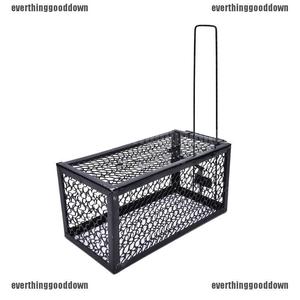 Jual Kandang Perangkap Tikus/Hamster Reusable Bahan Besi Warna Hitam ...