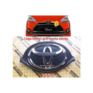 Jual original lambang emblem logo breket grill depan toyota sienta ...