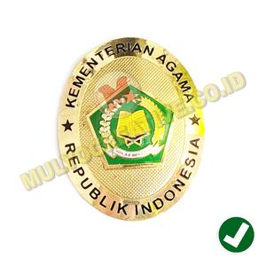 Jual Pin Logo Kemenag Lencana Pin Kementerian Agama Peniti - Kab ...