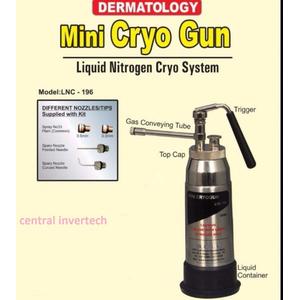 Jual Mini Cryo Gun Liquid Nitrogen Dermatology 300ml Stainless Steel ...