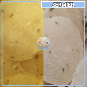 Jual [ 1kg ] Kerupuk Mentah / Krecek Sermier Samiler Putih Kuning ...
