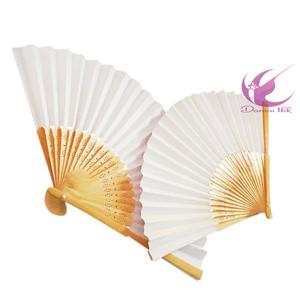 Jual Kipas Kertas Paper Fan Putih Polos 20 Cm Seni Craft Painting Lukis ...