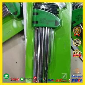 Jual KUNCI L (inch) TEKIRO SQUARE PANJANG / HEX KEY SET LONG TEKIRO ...