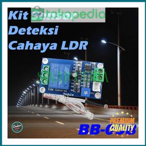 Jual BEST KIt Modul Sensor Deteksi Cahaya dengan LDR Otomatis Siap ...