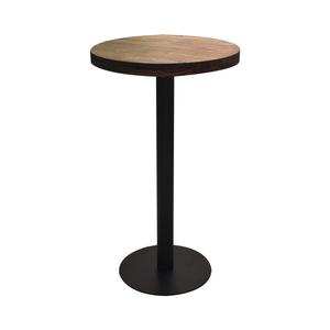 Jual INFORMA - MEJA BAR - LONDON ELM POLE BAR TABLE DIA 60CM BLACK ...