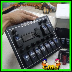 Jual multi fungsi Saklar panel mobil universal.12v 24v Saklar lampu ...