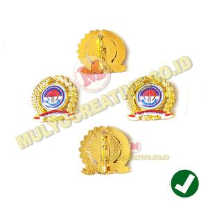 Jual Pin Bros Kaur Perencanaan Logo PPDI Lencana Pin Kaur Model Padi ...