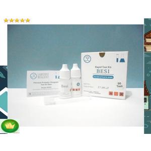 Jual ADA Test Kit Besi Fe Reagent Uji Cepat Besi Fe Test Kit Labs Test ...