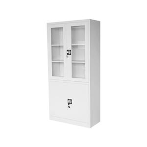 Jual INFORMA - LEMARI BESI - HIGH FILING CABINET SWING GLS PANEL WHT ...
