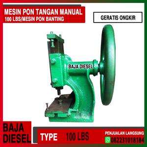 Jual MESIN PON TANGAN MANUAL 160 LBS/MESIN PON BANTING 160 LBS - Besar ...