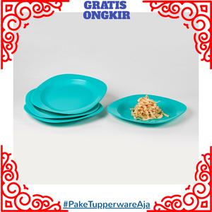 Jual Piring Makan Tupperware - Piring Saji Tupperware 4pc - Jakarta ...