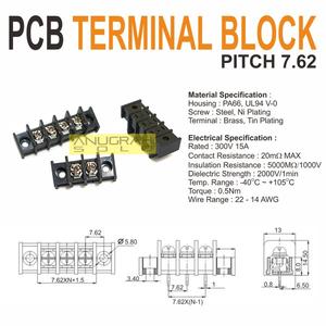 Jual TERMINAL BLOCK PCB 6P TERMINAL BLOK 6 POLE KUPING - Kota Surabaya ...