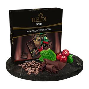 Jual Heidi Dark Assorted Chocolate Mini Bites - Individually Wrapped ...