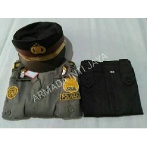 Jual Seragam Anak Polwan Ukuran 1-4 Thn - Baju Karnaval Polwan ...