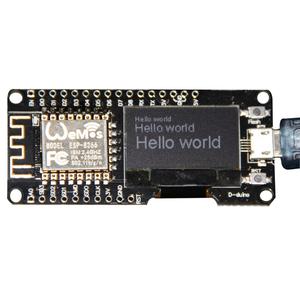 Jual Nodemcu Wifi And NodeMCU ESP8266 + 0.96 Inch OLED Module - Jakarta ...