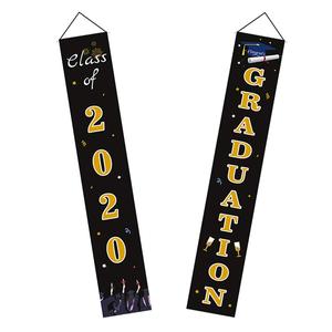 Jual Graduation Banner Graduation Porch Sign Graduation Class of 2020 ...