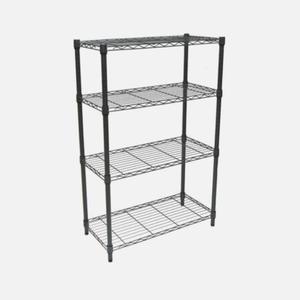 Jual krisbow rak besi 4 tingkat_wire shelving 4 tier black_rak besi ...