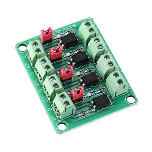 Jual 817 Optocoupler 4 Channel Papan Isolasi Tegangan Modul Saklar ...