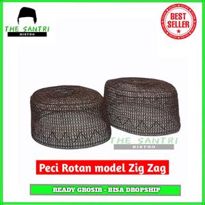 Jual Kopiah Rajut Rotan / Kopyah Jaring Karang / Peci Gus Dur Rajut ...