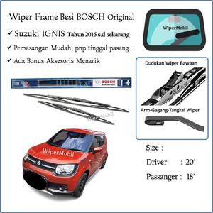 Jual Wiper Frame Besi Bosch Suzuki IGNIS 2016 2017 2018 2019 2020 2021 ...