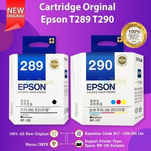 Jual Cartridge Tinta Epson 289 T289 Black Printer Workforce WF100 WF ...