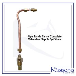 Jual Pipa kompresor 1/4 hp shark lengkap valve dan nepple - Jakarta ...