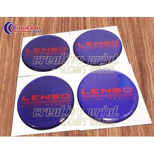 Jual Sticker Timbul Tutup Dop Velg LENSO 4 Pcs - Kota Surabaya ...