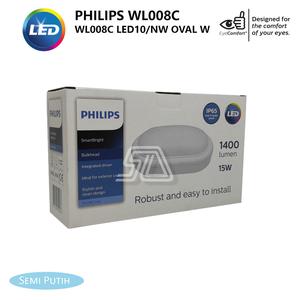 Promo PHILIPS SmartBright Bulkhead WL008C LED10/NW oval W - Jakarta ...