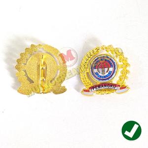 Jual Lencana Pin Logo PPDI Pemangku Pin Padi Kapas Peniti Pemangku ...